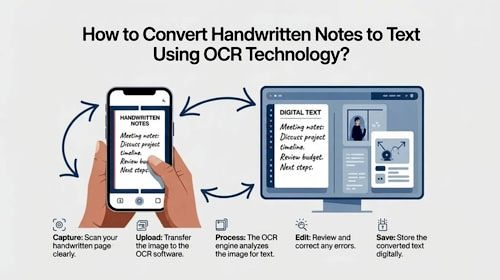 How to Convert Handwritten Notes to Text Using OCR Technology?